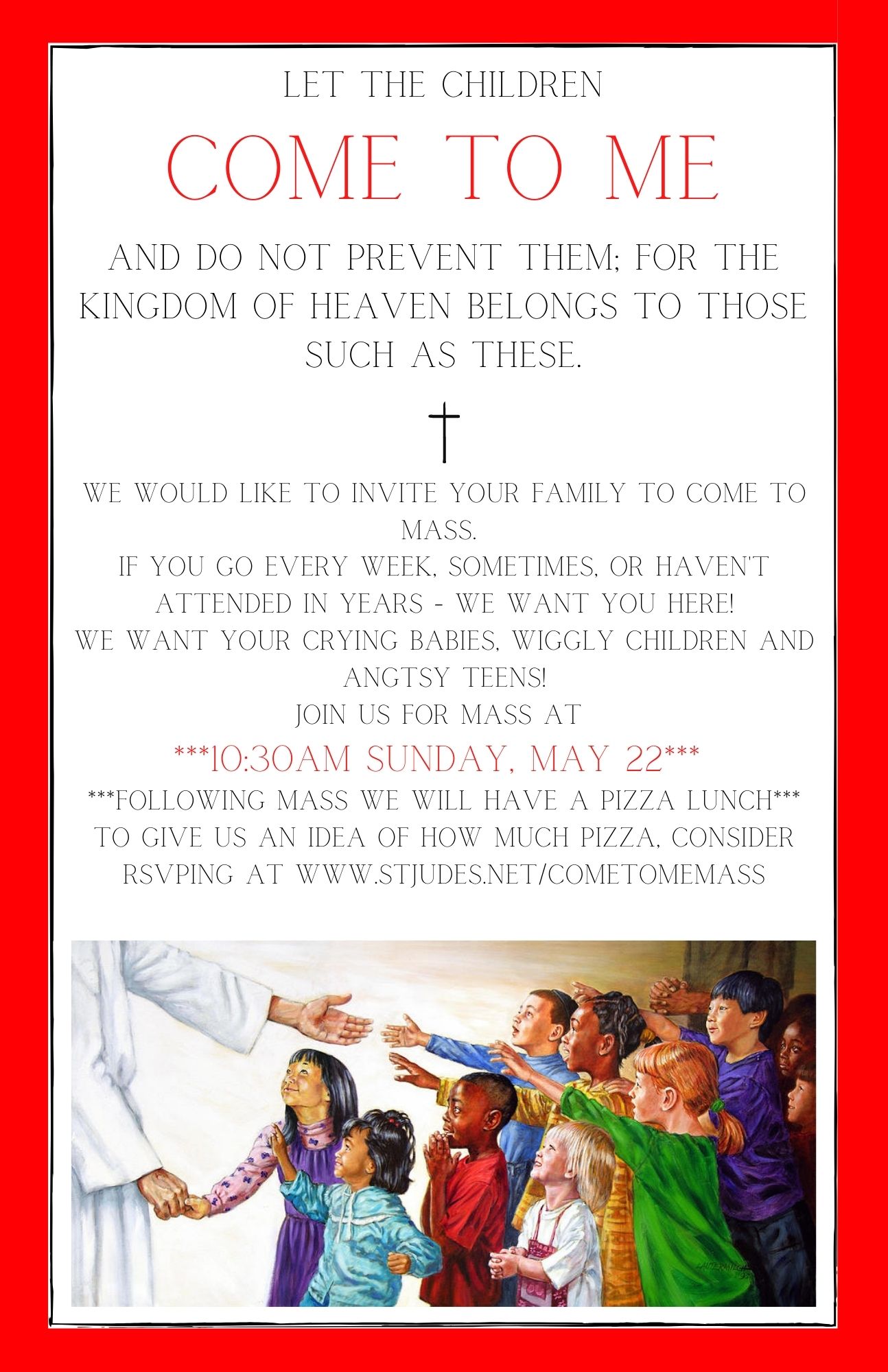 Come to Me Mass – St. Jude Catholic Church