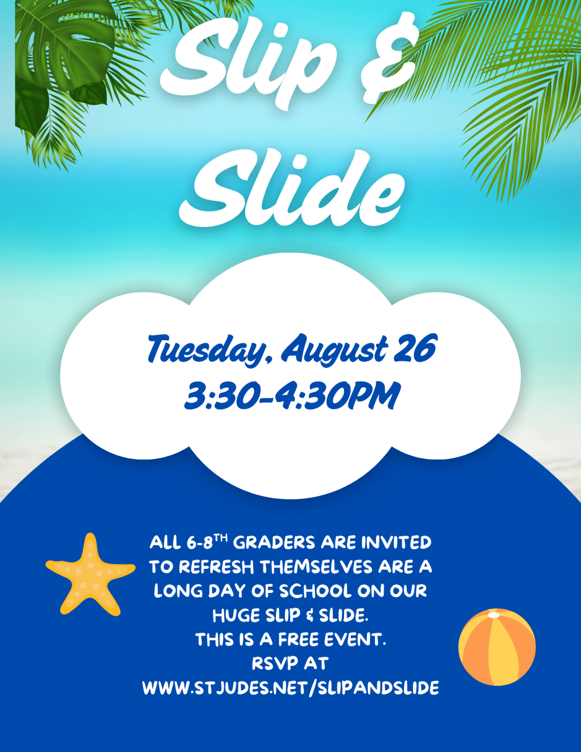 6-8th Slip & Slide Night – St. Jude Catholic Church